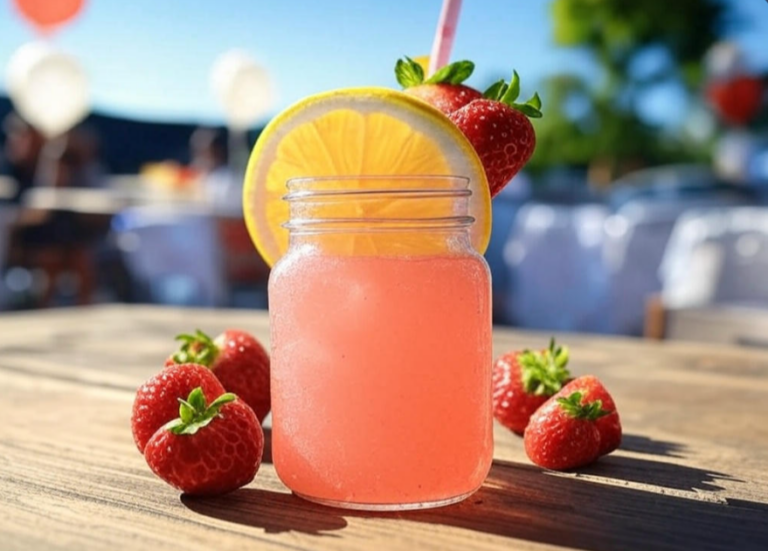Cap & Grown-Up: Sparkling Spiked Strawberry Lemonade - RSVP Discount ...